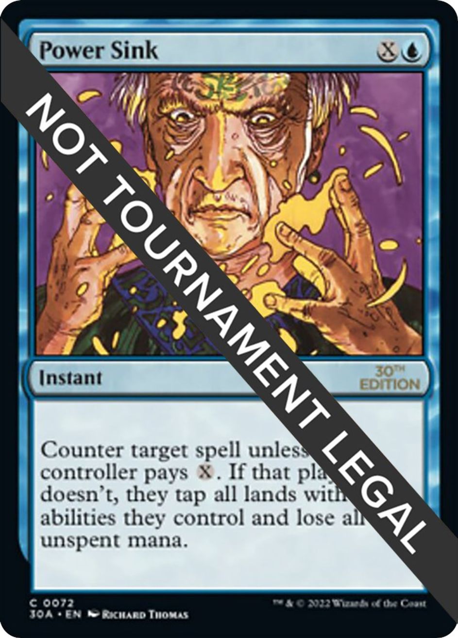 Power Sink - 30th Anniversary Edition - Magic: The Gathering