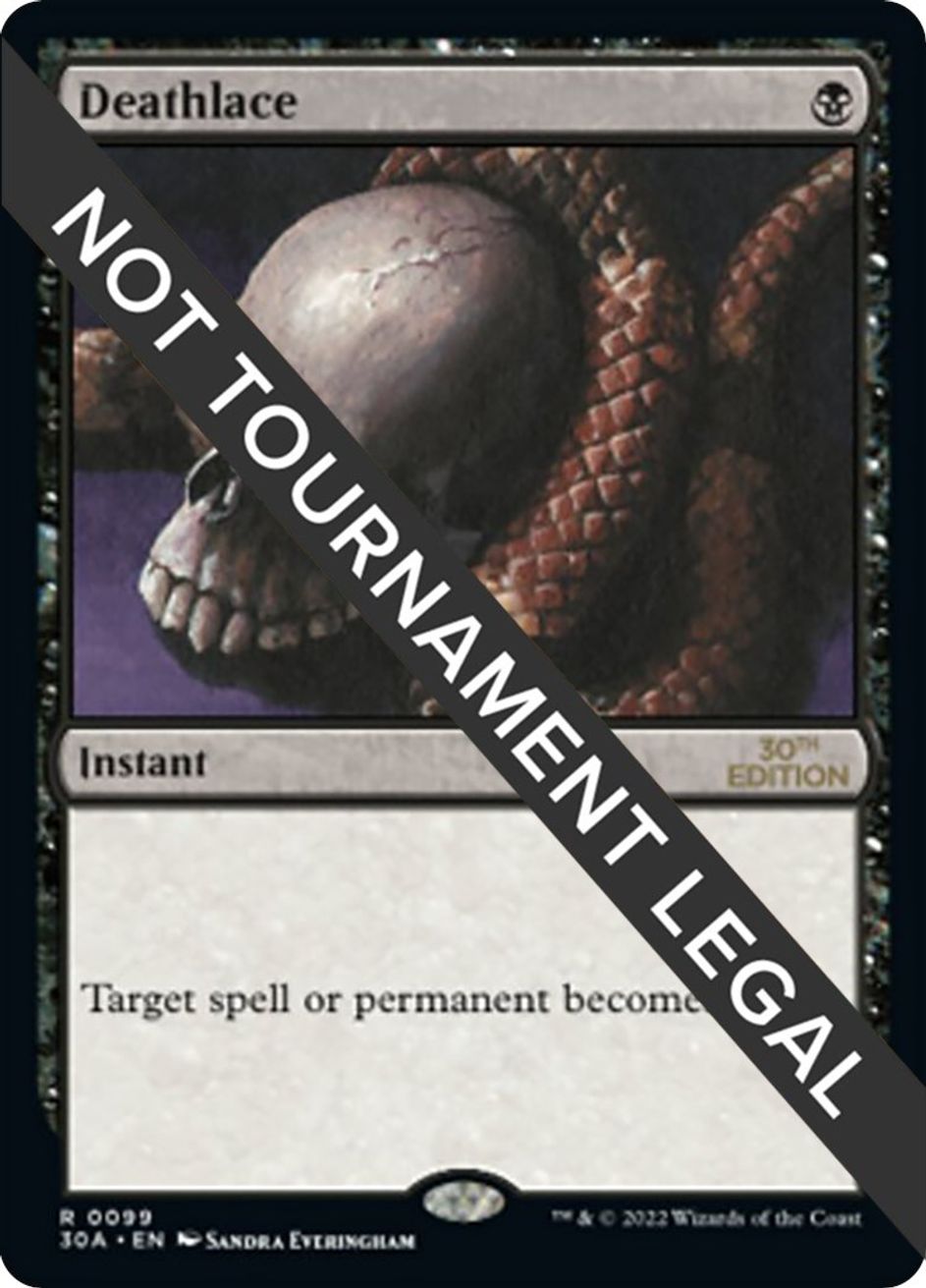 Deathlace - 30th Anniversary Edition - Magic: The Gathering