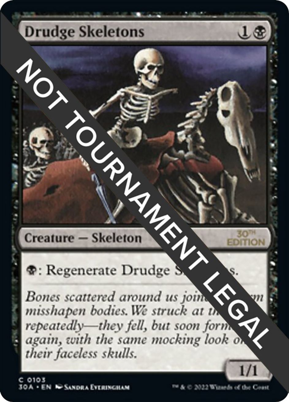 Drudge Skeletons - 30th Anniversary Edition - Magic: The Gathering