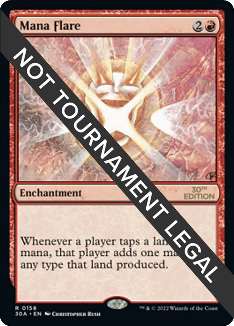 Mana Flare - 30th Anniversary Edition - Magic: The Gathering