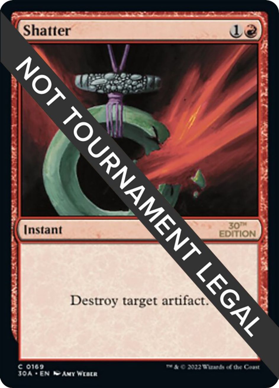 Shatter - 30th Anniversary Edition - Magic: The Gathering