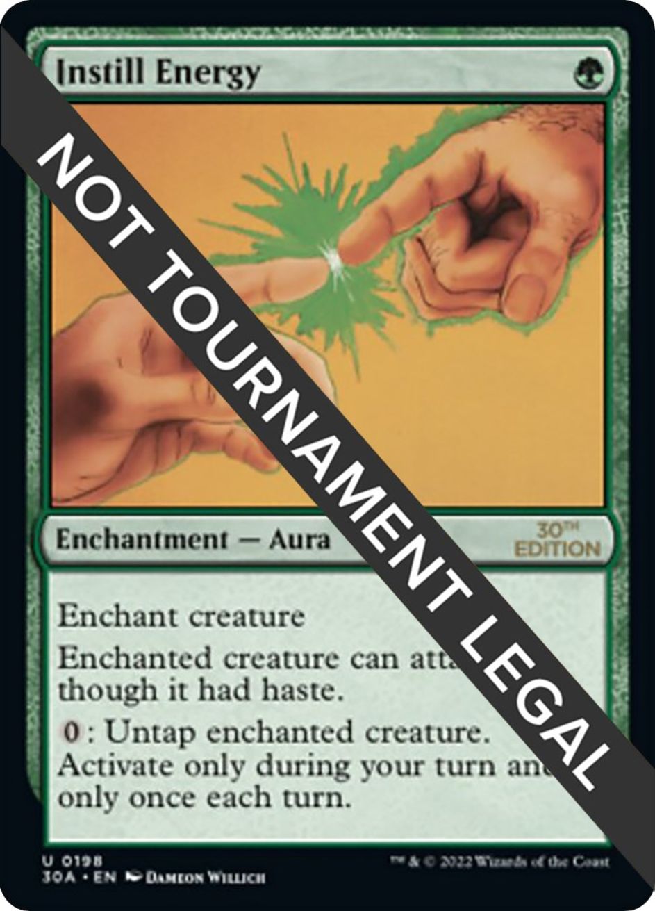 Instill Energy - 30th Anniversary Edition - Magic: The Gathering