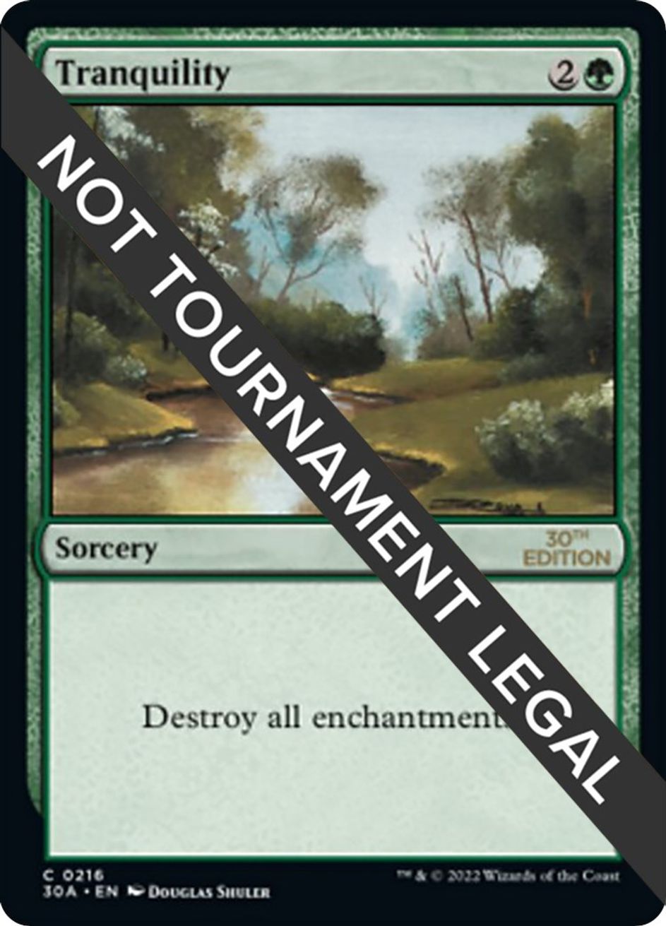Tranquility - 30th Anniversary Edition - Magic: The Gathering