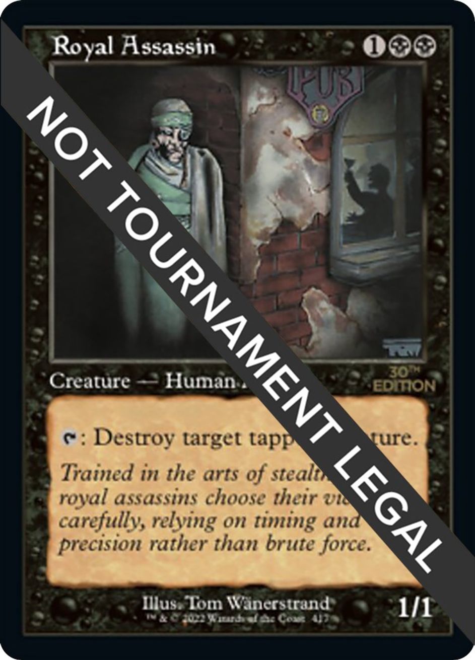 Royal Assassin (Retro Frame) - 30th Anniversary Edition - Magic: The ...