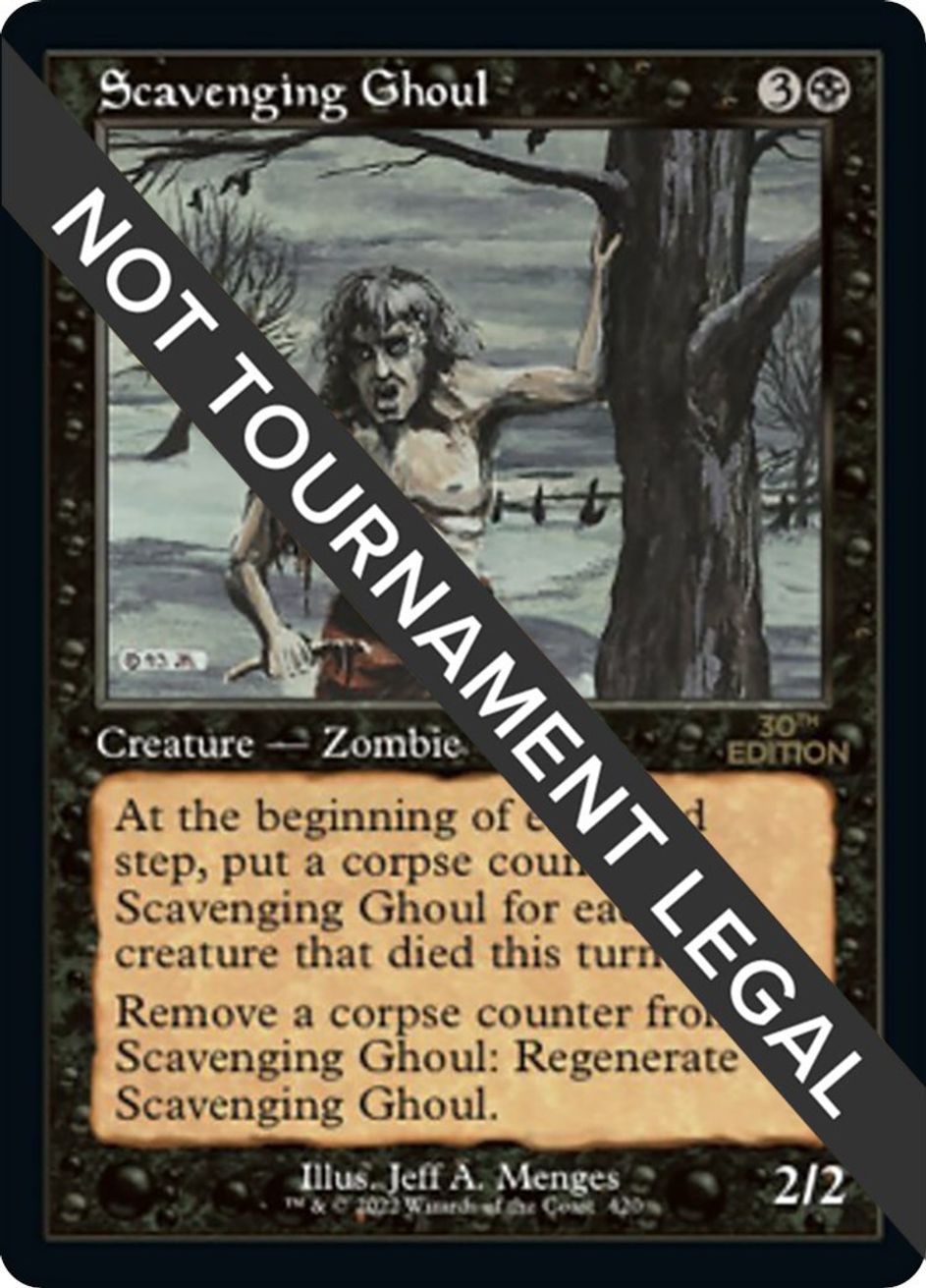 Scavenging Ghoul (Retro Frame) - 30th Anniversary Edition - Magic: The ...