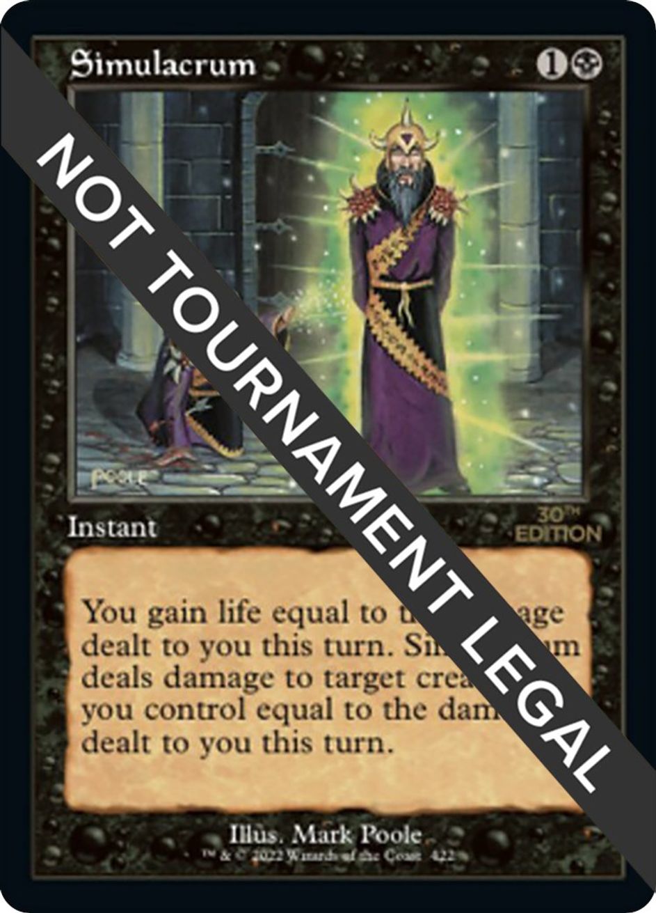 Simulacrum (Retro Frame) - 30th Anniversary Edition - Magic: The Gathering