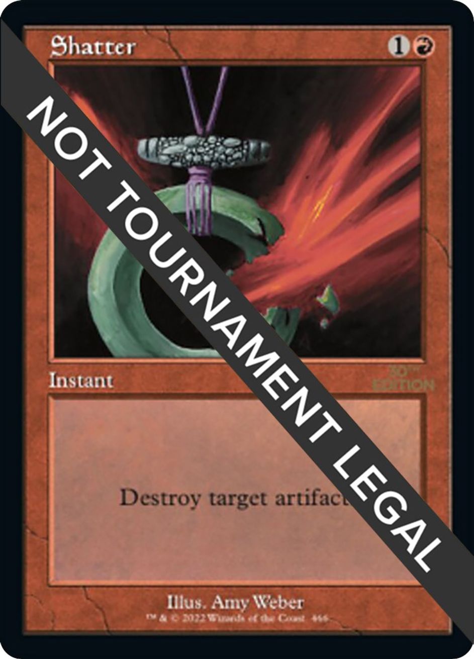 Shatter (Retro Frame) - 30th Anniversary Edition - Magic: The Gathering
