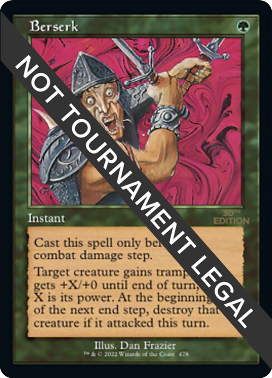 Berserk (Retro Frame) - 30th Anniversary Edition - Magic: The Gathering