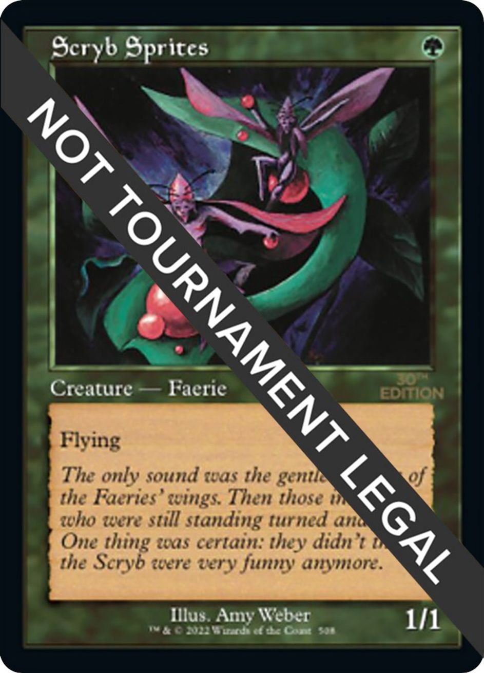 Scryb Sprites (Retro Frame) - 30th Anniversary Edition - Magic: The ...