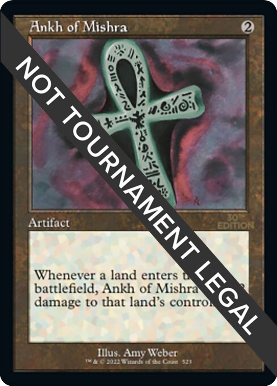 Ankh of Mishra (Retro Frame) - 30th Anniversary Edition - Magic: The ...