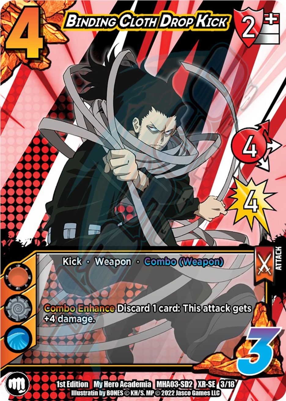 Binding Cloth Drop Kick (XR) - UniVersus: My Hero Academia: Heroes ...