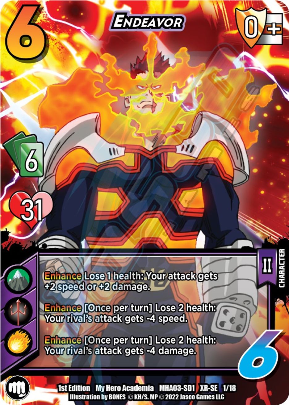 Endeavor (XR) - UniVersus: My Hero Academia: Heroes Clash - UniVersus