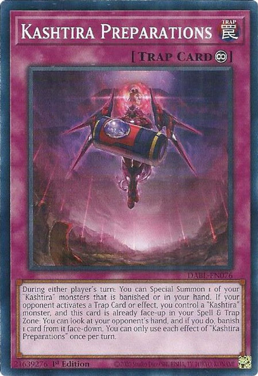Kashtira Preparations - Darkwing Blast - YuGiOh
