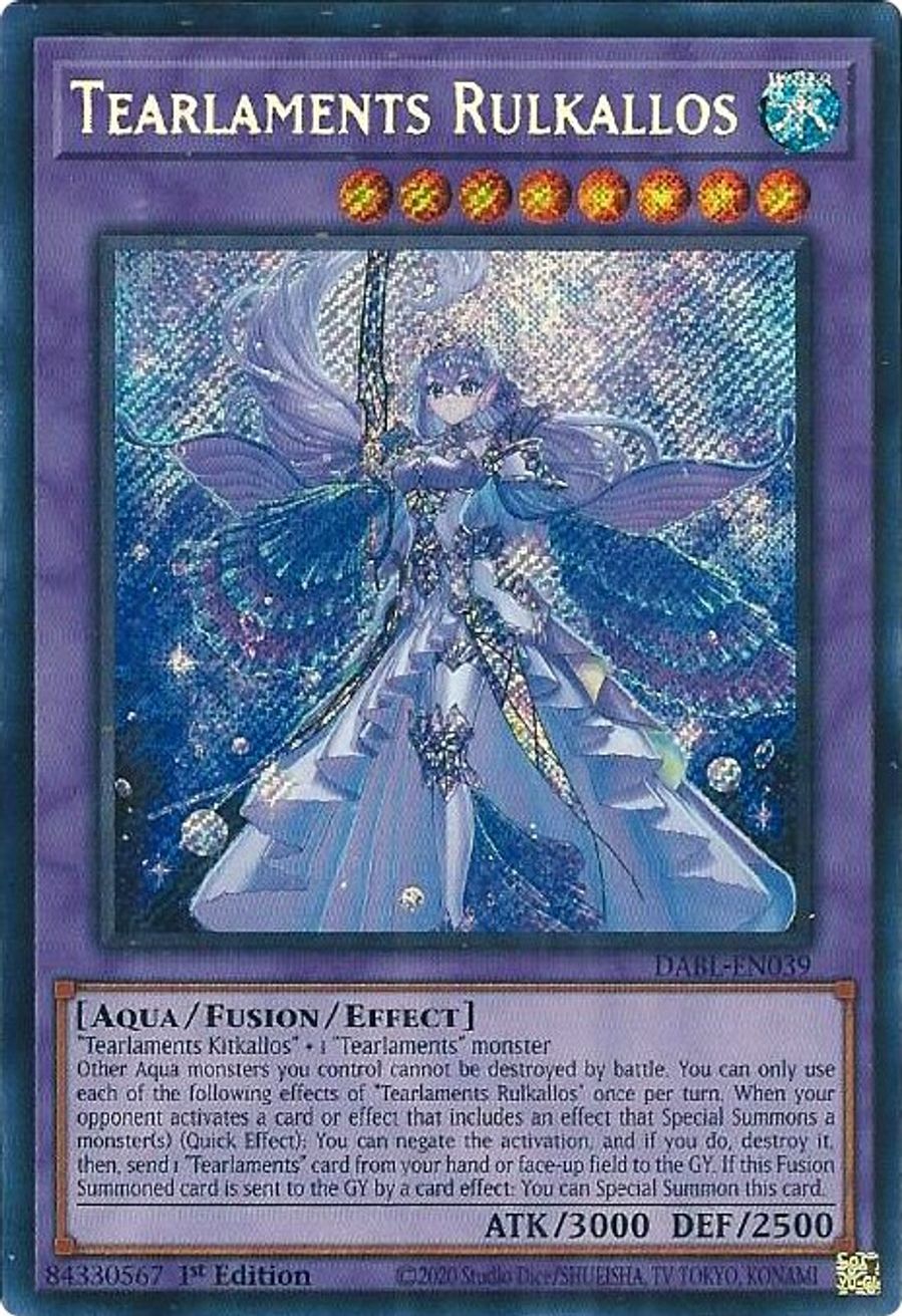 Tearlaments Rulkallos - Darkwing Blast - YuGiOh