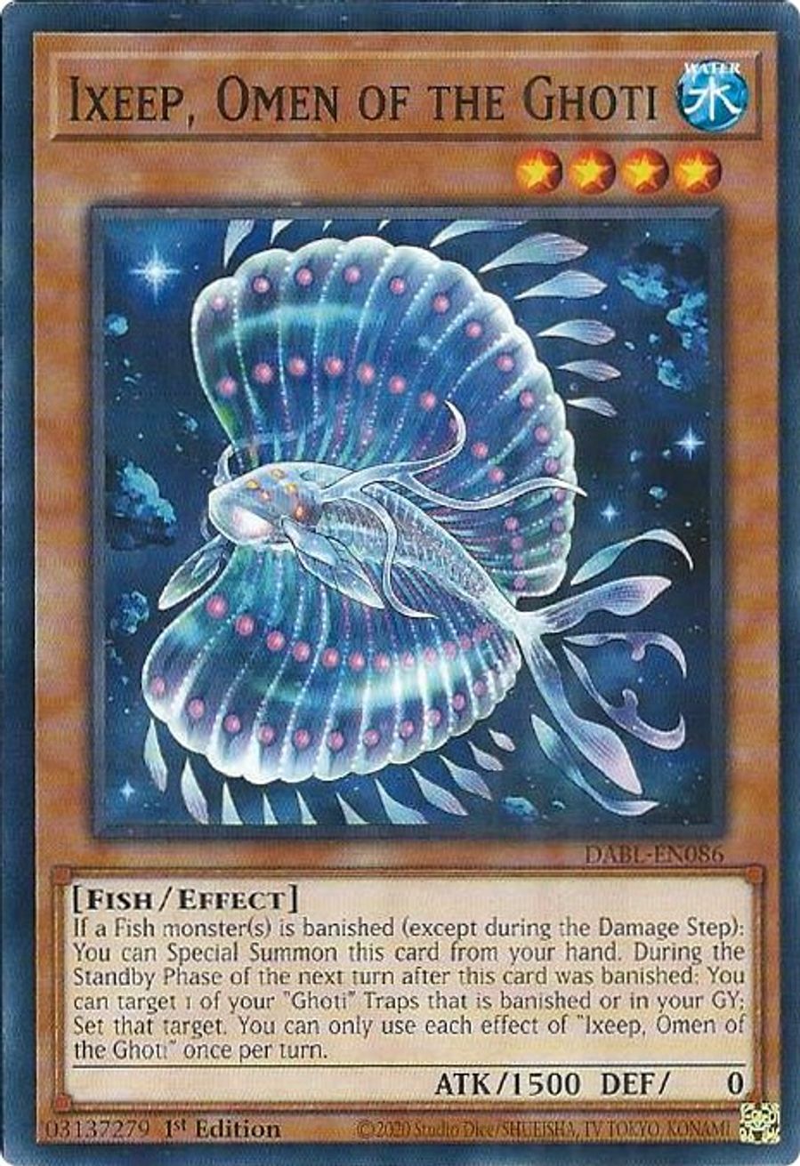 Ixeep, Omen of the Ghoti - Darkwing Blast - YuGiOh