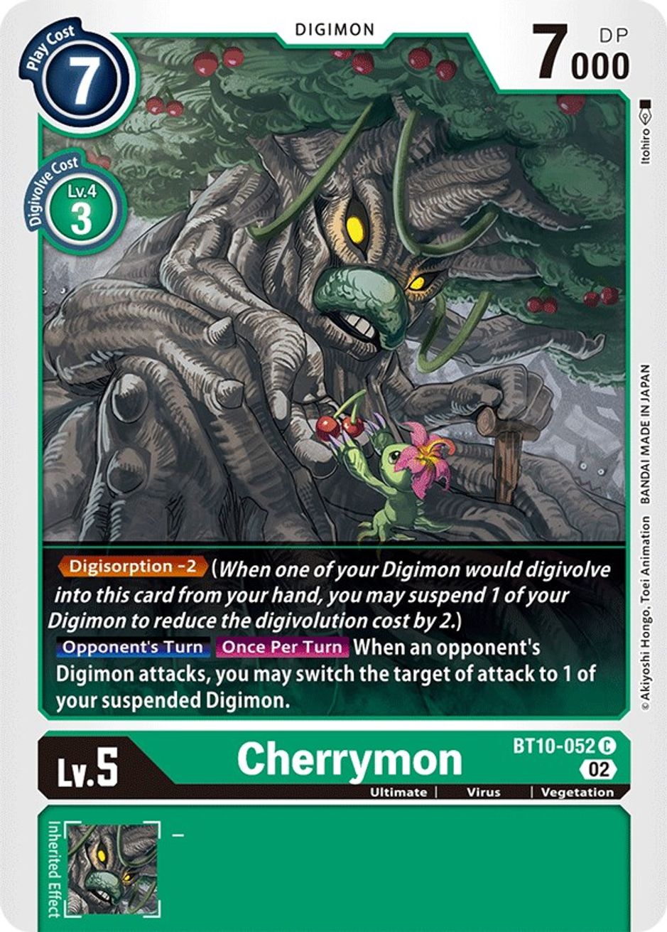Cherrymon - Xros Encounter - Digimon Card Game