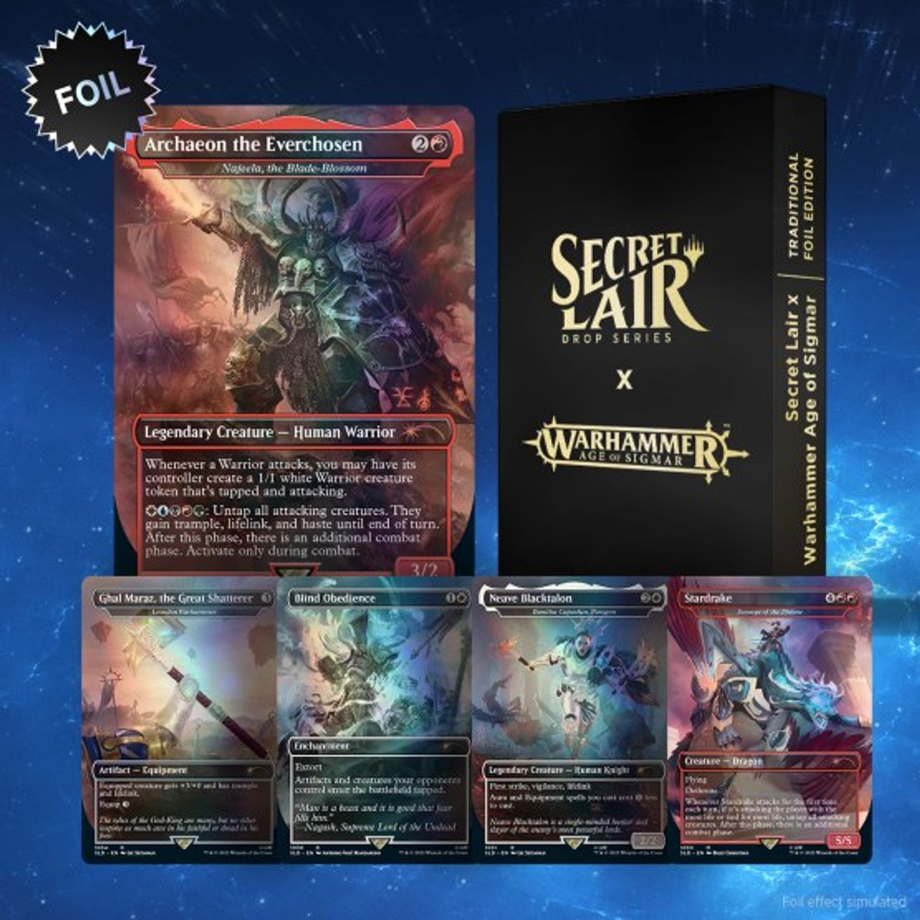 Secret Lair x Warhammer Age of Sigmar - Traditional Foil Edition ...