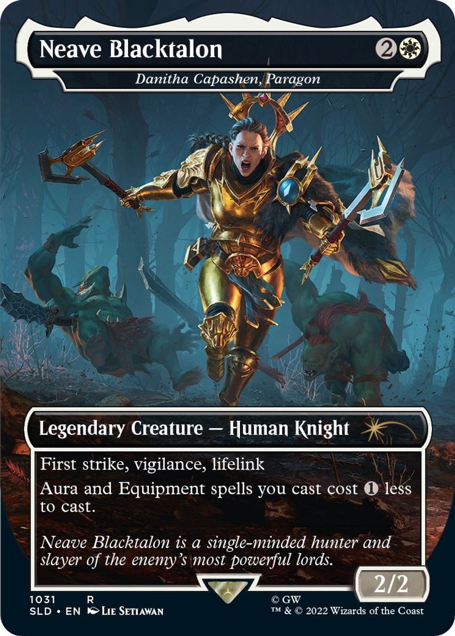 Neave Blacktalon - Danitha Capashen, Paragon (Borderless) - Secret Lair ...