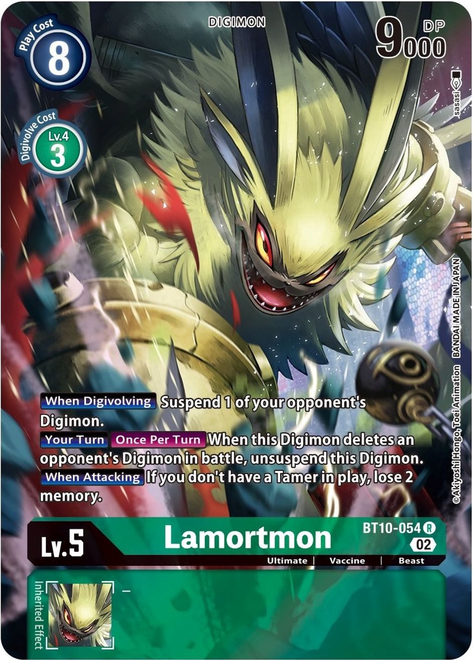 Lamortmon (Alternate Art) - Xros Encounter - Digimon Card Game