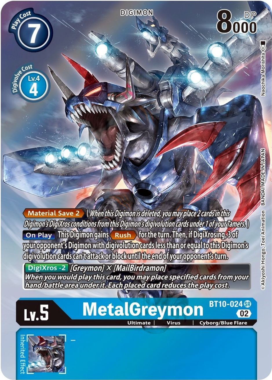 MetalGreymon (Alternate Art) - Xros Encounter - Digimon Card Game