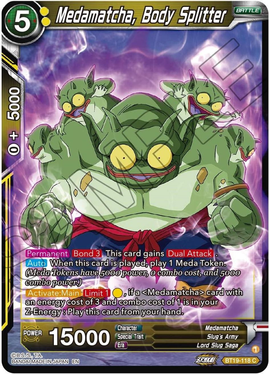 Medamatcha, Body Splitter - Fighter's Ambition - Dragon Ball Super CCG