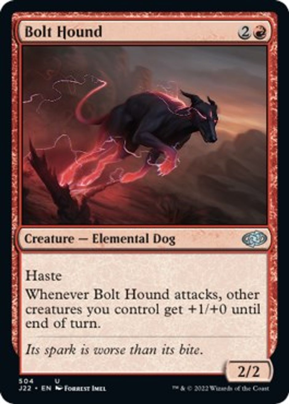 Bolt Hound - Jumpstart 2022 - Magic: The Gathering