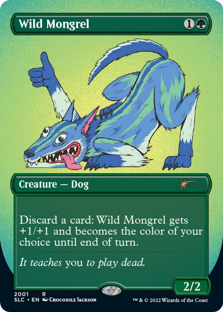 Wild Mongrel - Secret Lair: 30th Anniversary Countdown Kit - Magic: The ...