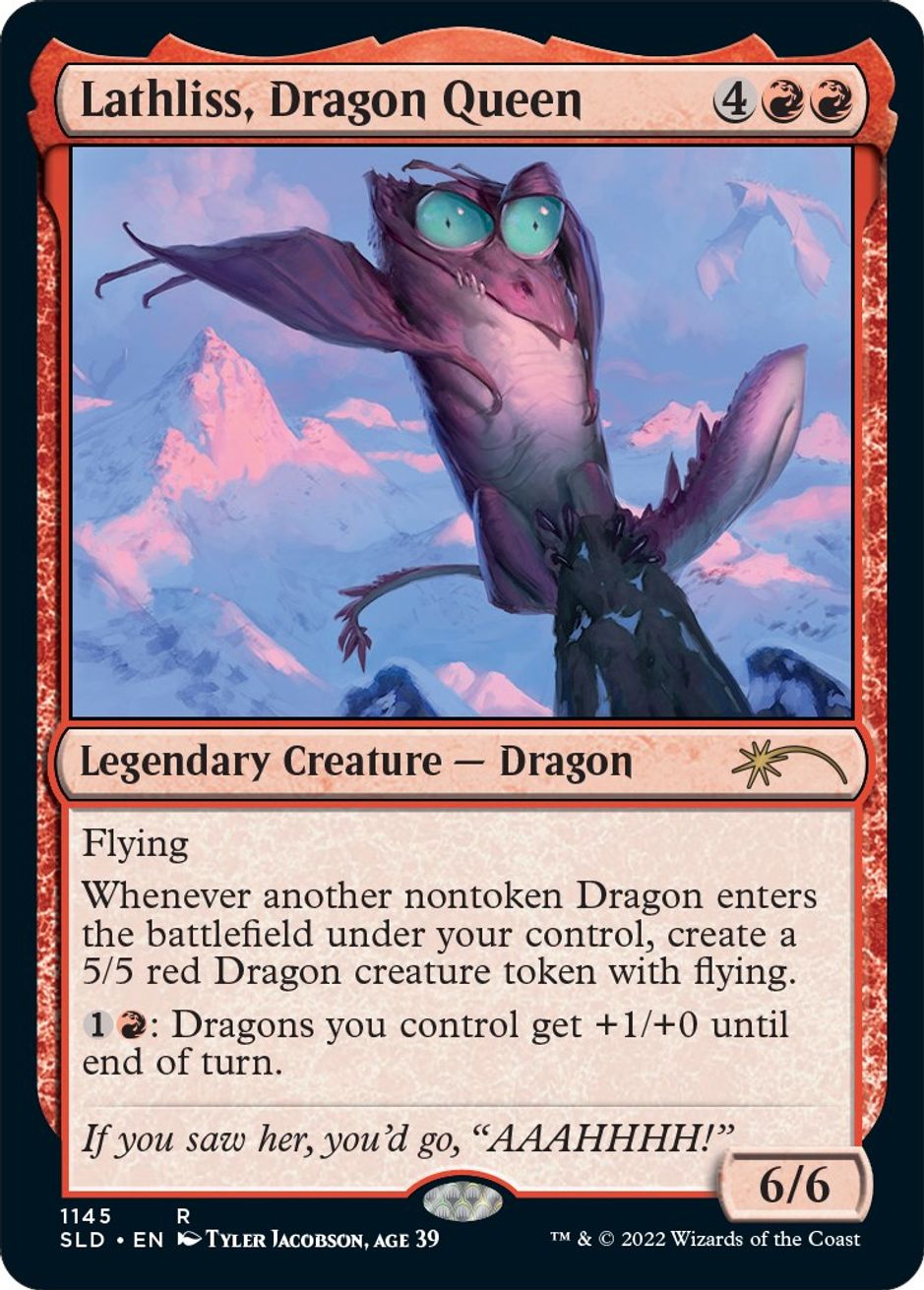 Lathliss, Dragon Queen (1145) - Secret Lair Drop Series - Magic: The ...