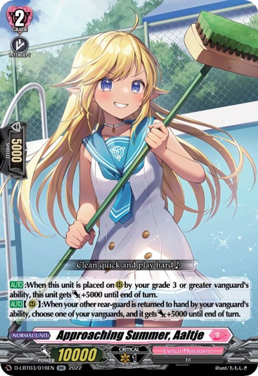 Approaching Summer, Aaltje - D-LBT03: Lyrical Monasterio ~Summertime Memories!~ - Cardfight Vanguard