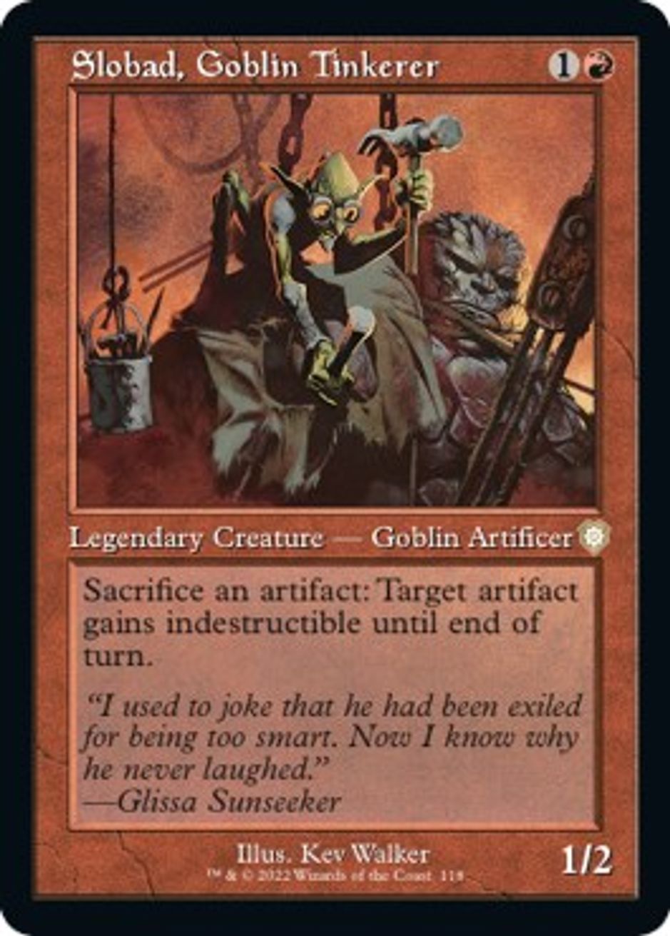 Slobad, Goblin Tinkerer - Commander: The Brothers' War - Magic: The ...