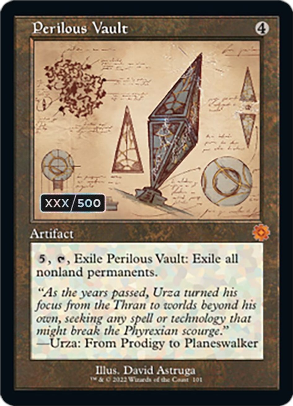 Perilous Vault (Schematic) (Serial Numbered) - The Brothers' War: Retro ...