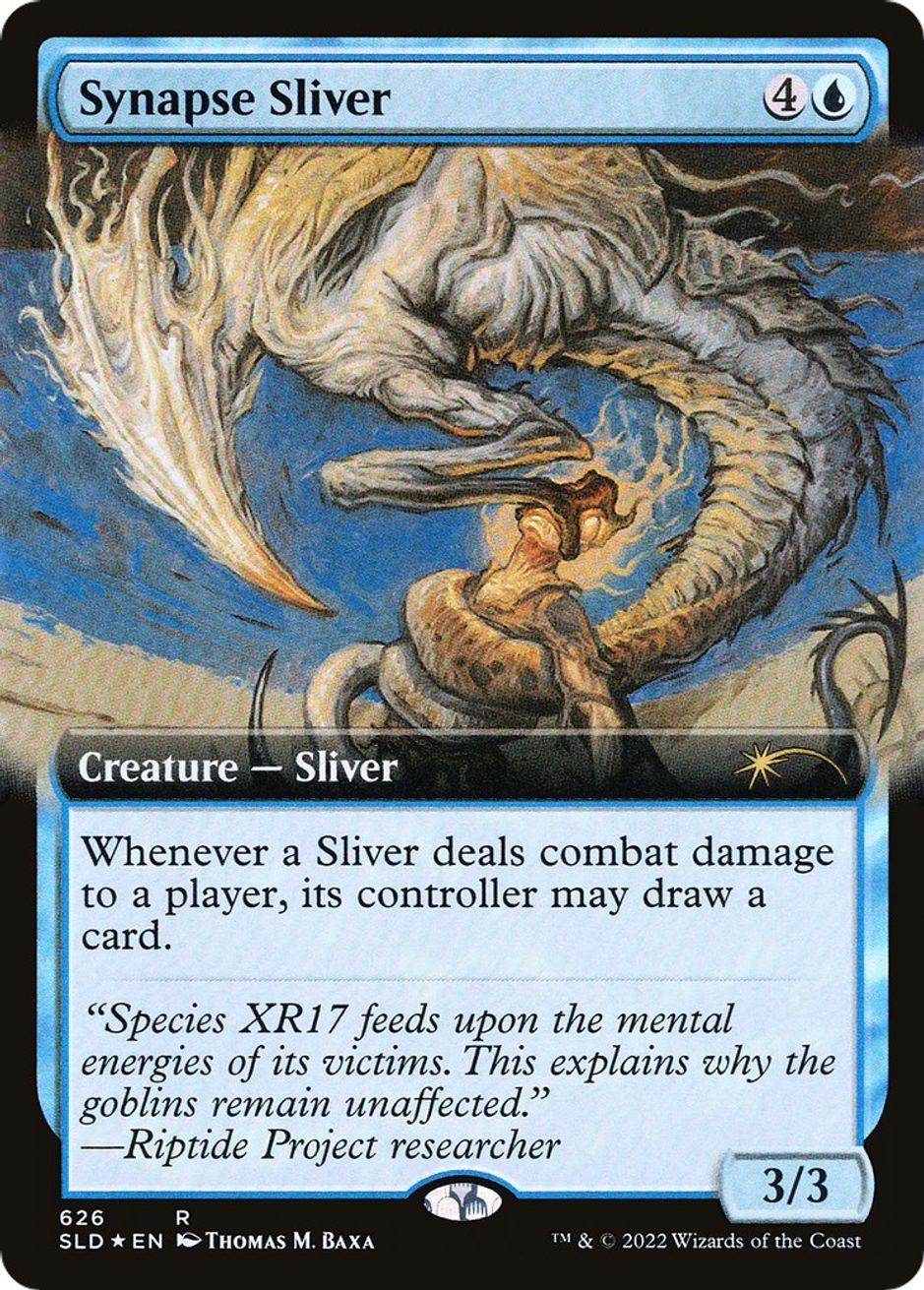 Synapse Sliver (Extended Art) - Secret Lair Drop Series - Magic: The ...