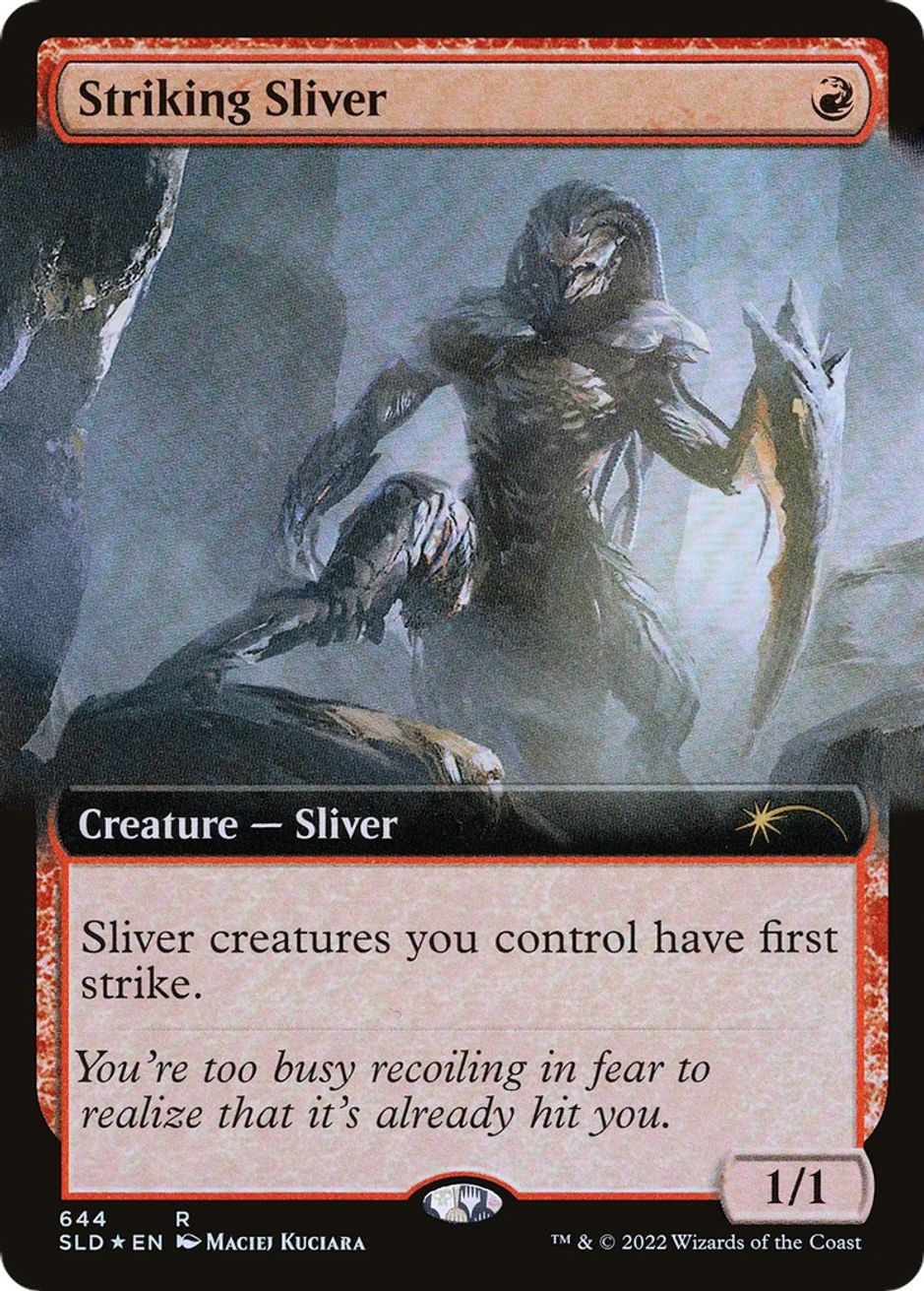 Striking Sliver (Extended Art) - Secret Lair Drop Series - Magic: The ...