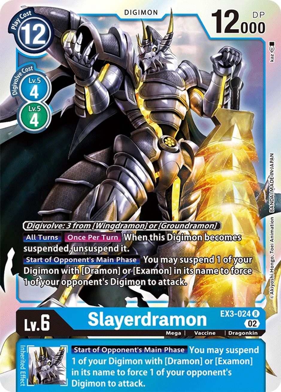 Slayerdramon - Draconic Roar - Digimon Card Game