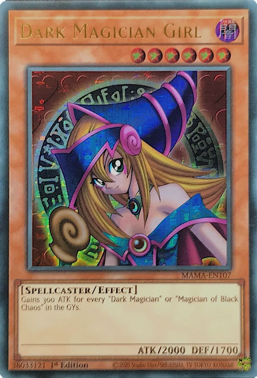 Dark Magician Girl (Ultra Pharaoh's Rare) - Magnificent Mavens - YuGiOh