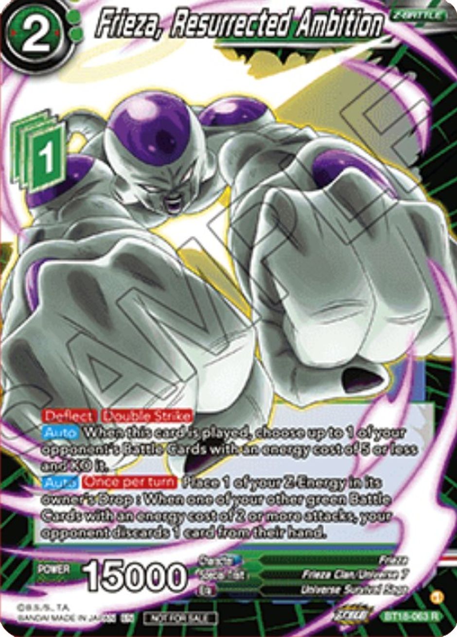 Frieza, Resurrected Ambition (Zenkai Cup 2022 Participation ...