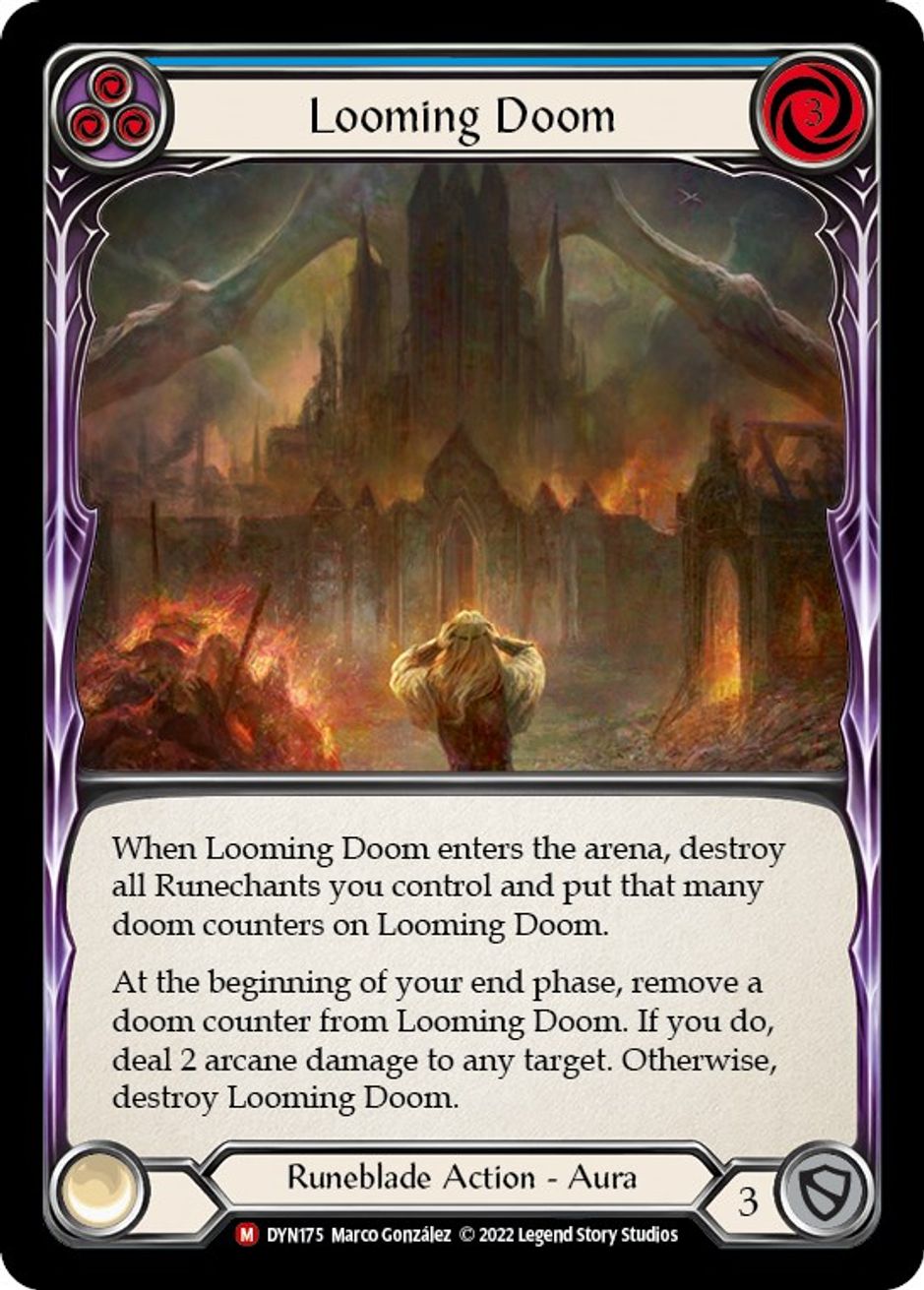 Looming Doom - Dynasty - Flesh and Blood TCG