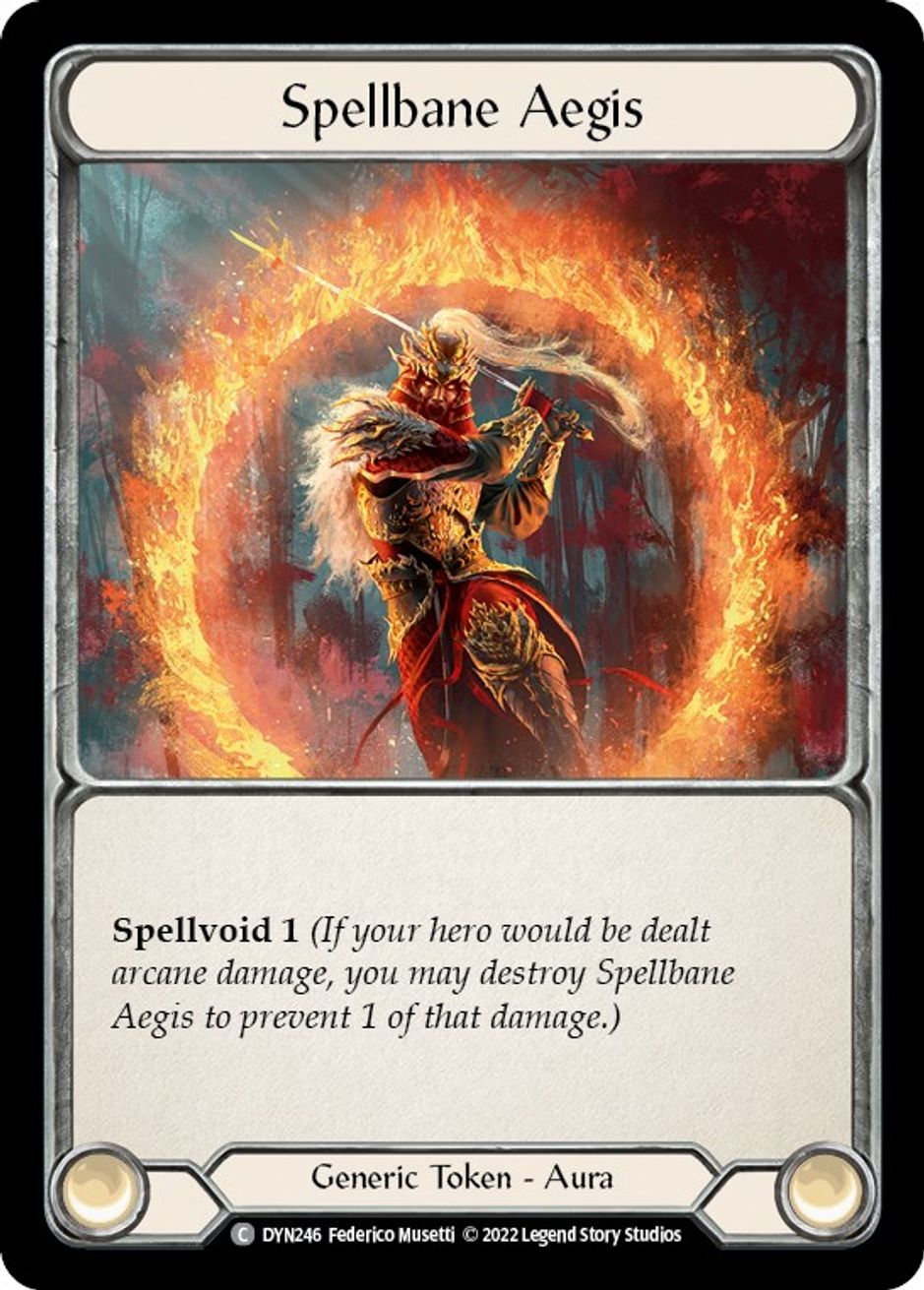 Spellbane Aegis - Dynasty - Flesh and Blood TCG