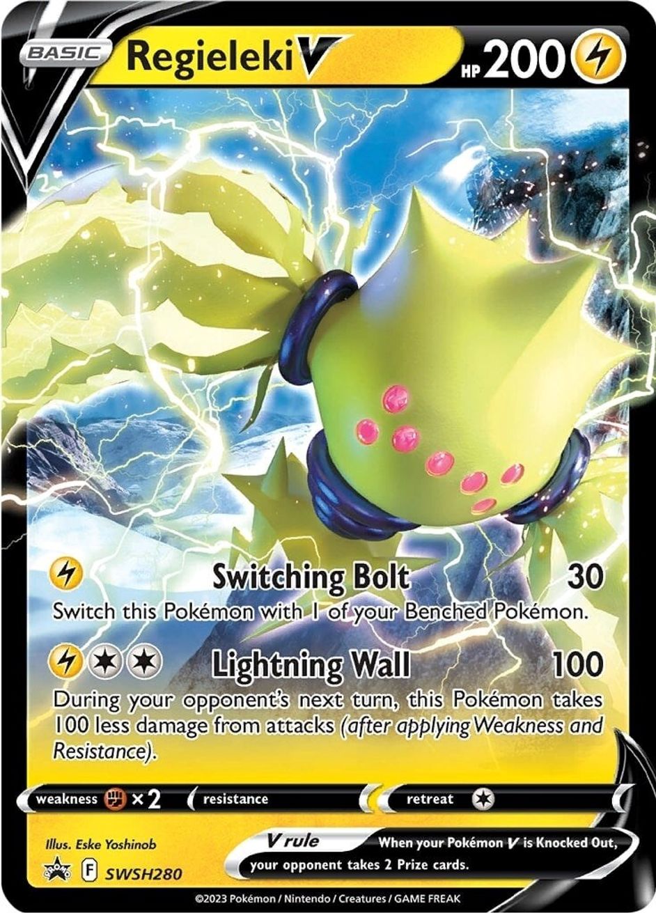 Regieleki V - SWSH280 - SWSH: Sword & Shield Promo Cards - Pokemon
