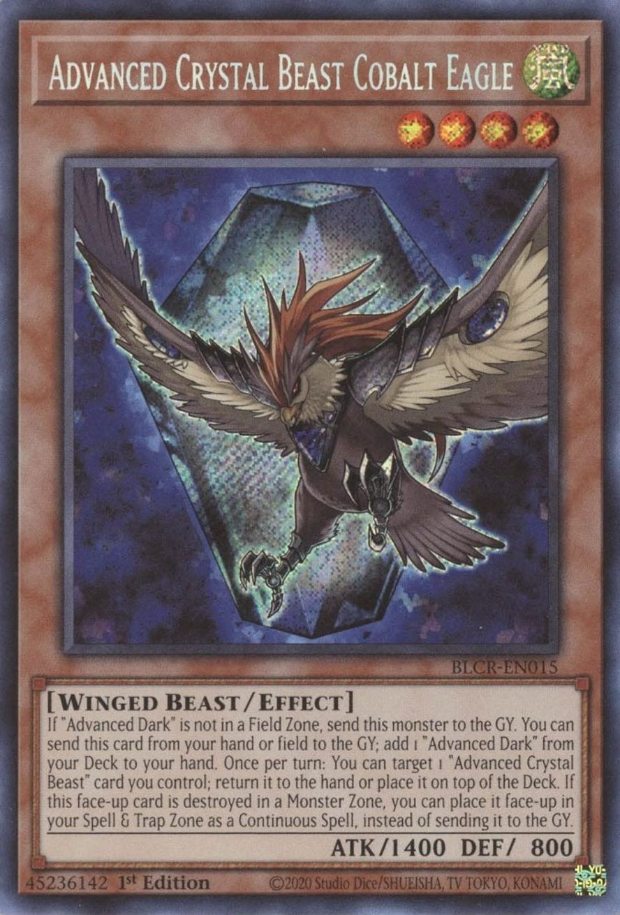 Advanced Crystal Beast Cobalt Eagle - Battles of Legend: Crystal ...