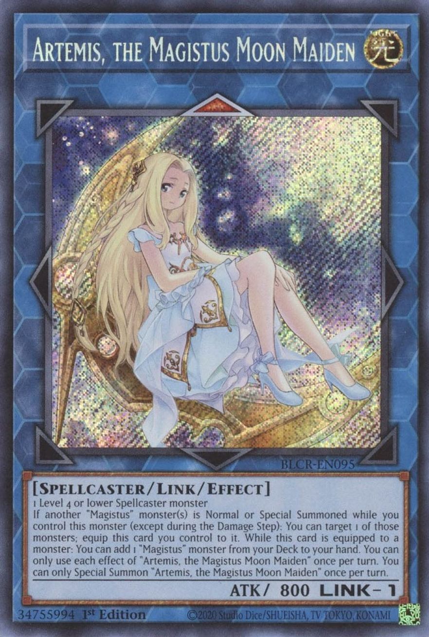 Artemis, the Magistus Moon Maiden - Battles of Legend: Crystal Revenge - YuGiOh