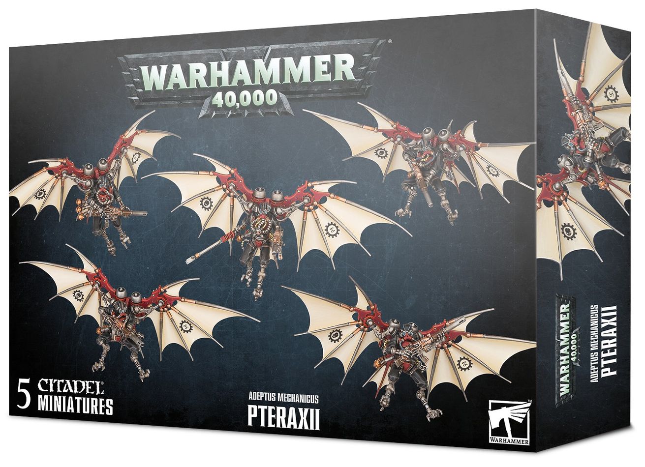 Warhammer: 40K - Adeptus Mechanicus Pteraxii - Warhammer Plastic Box ...