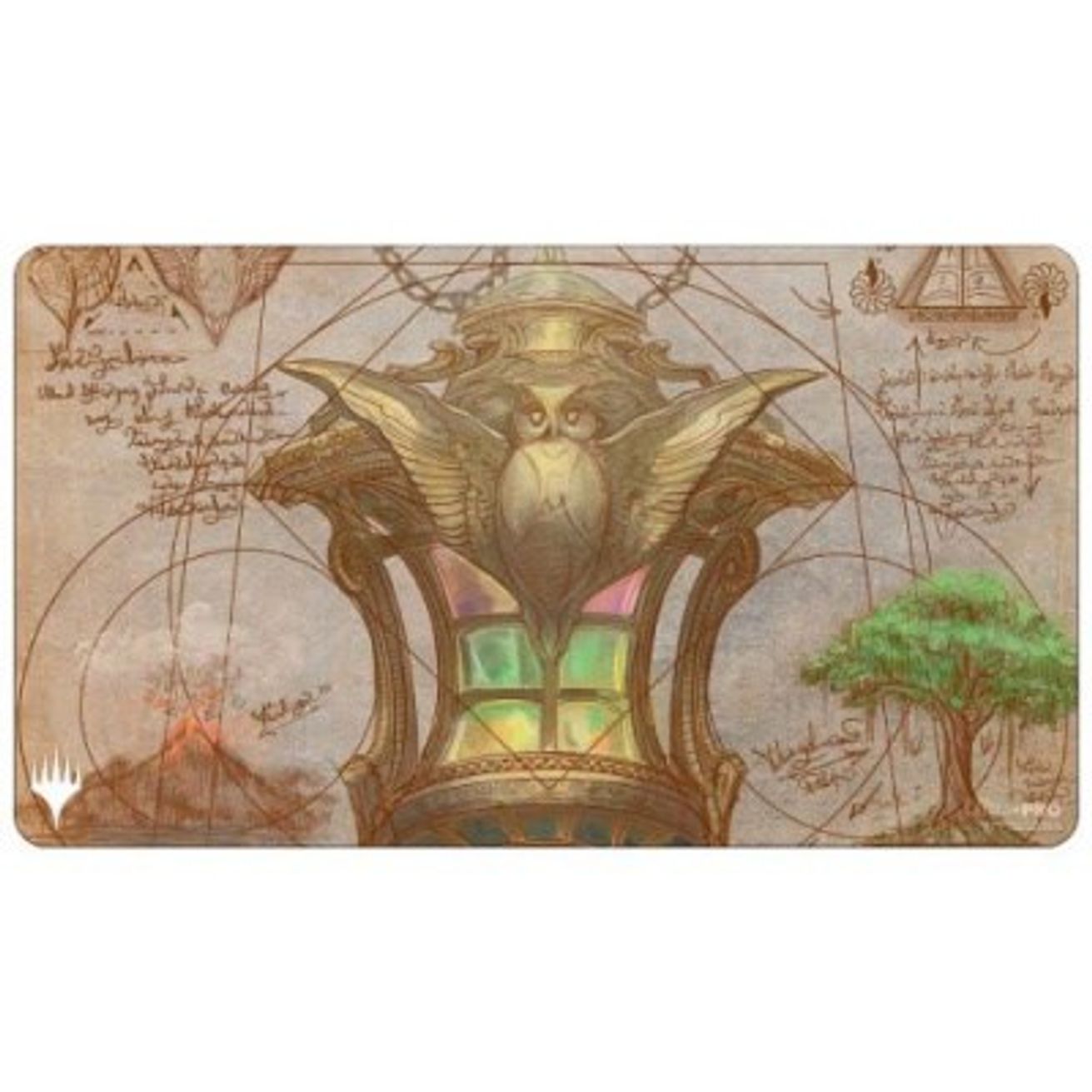 The Brothers' War Schematic Art Chromatic Lantern Playmat for Magic ...