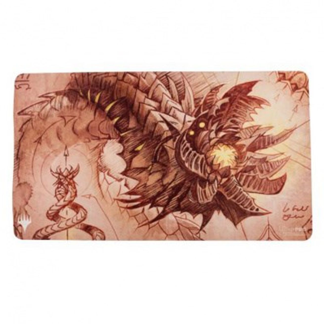 The Brothers' War Schematic Art Wurmcoil Engine Playmat for Magic: The ...