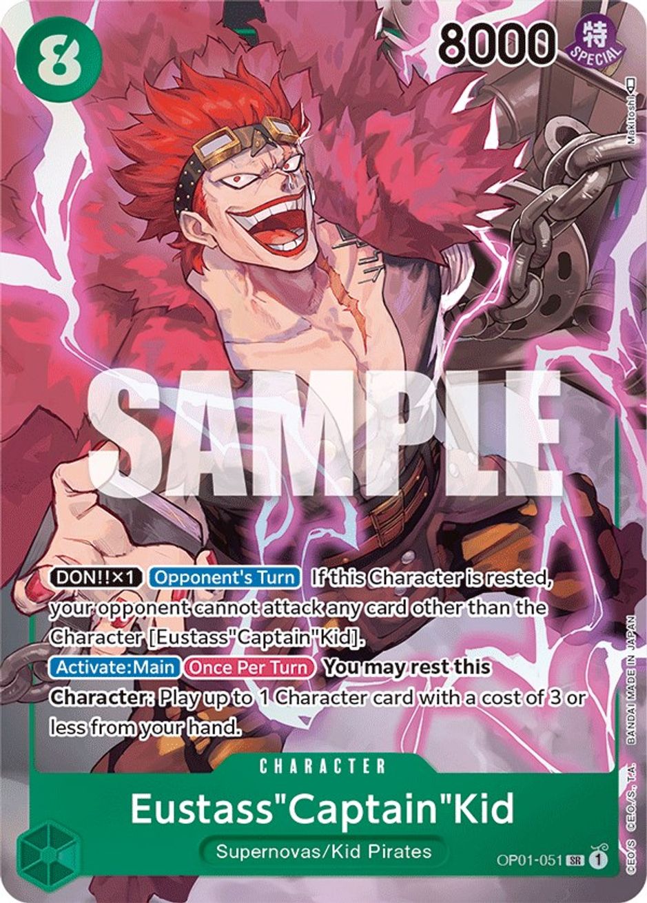 Eustass"Captain"Kid (Parallel) - Romance Dawn - One Piece Card Game