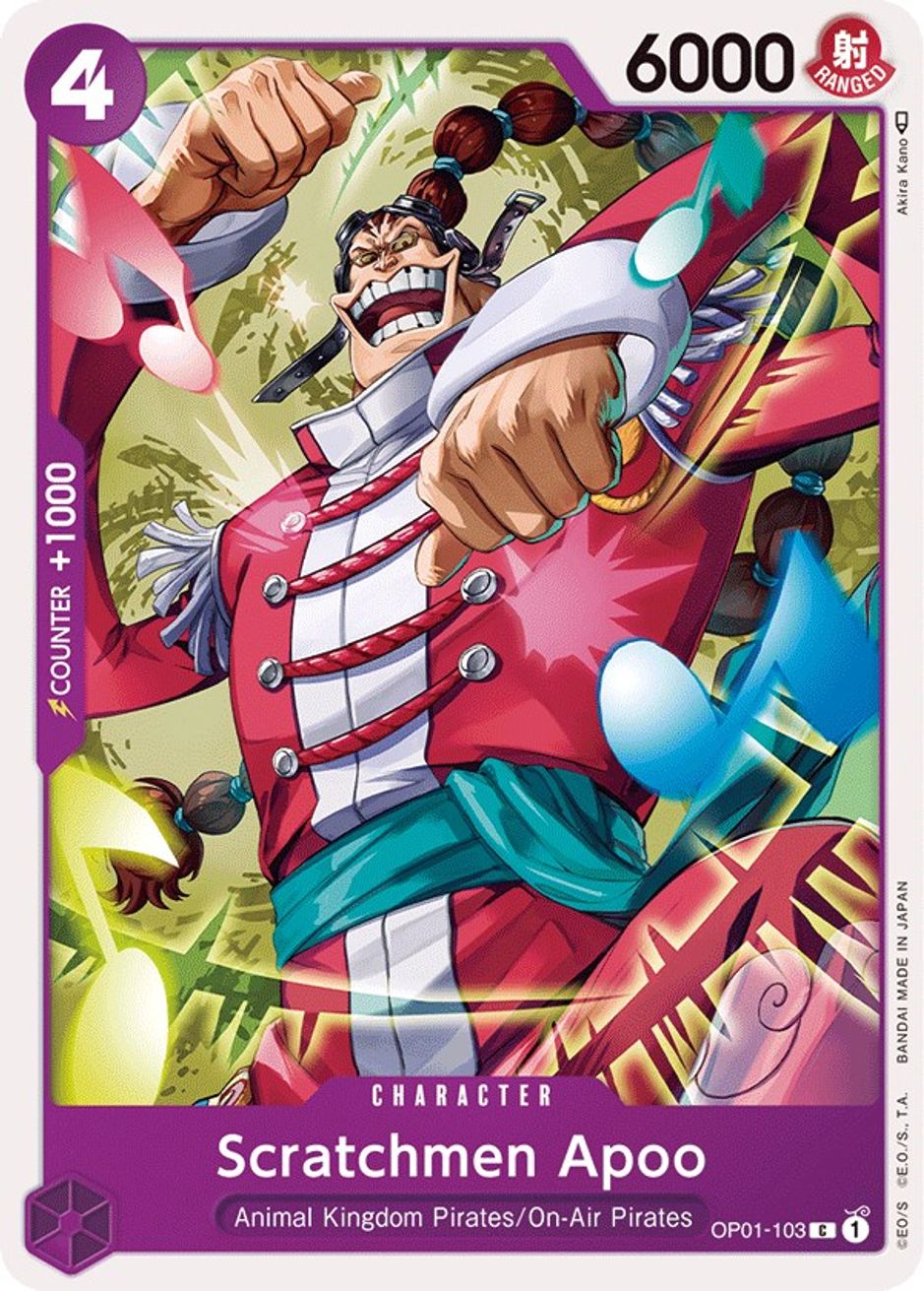 Scratchmen Apoo - Romance Dawn - One Piece Card Game