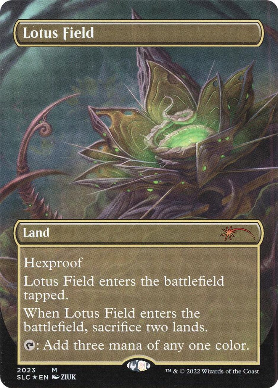 Lotus Field - Secret Lair: 30th Anniversary Countdown Kit - Magic: The ...
