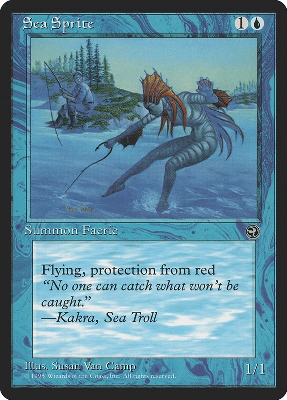Sea Sprite - Homelands - Magic: The Gathering