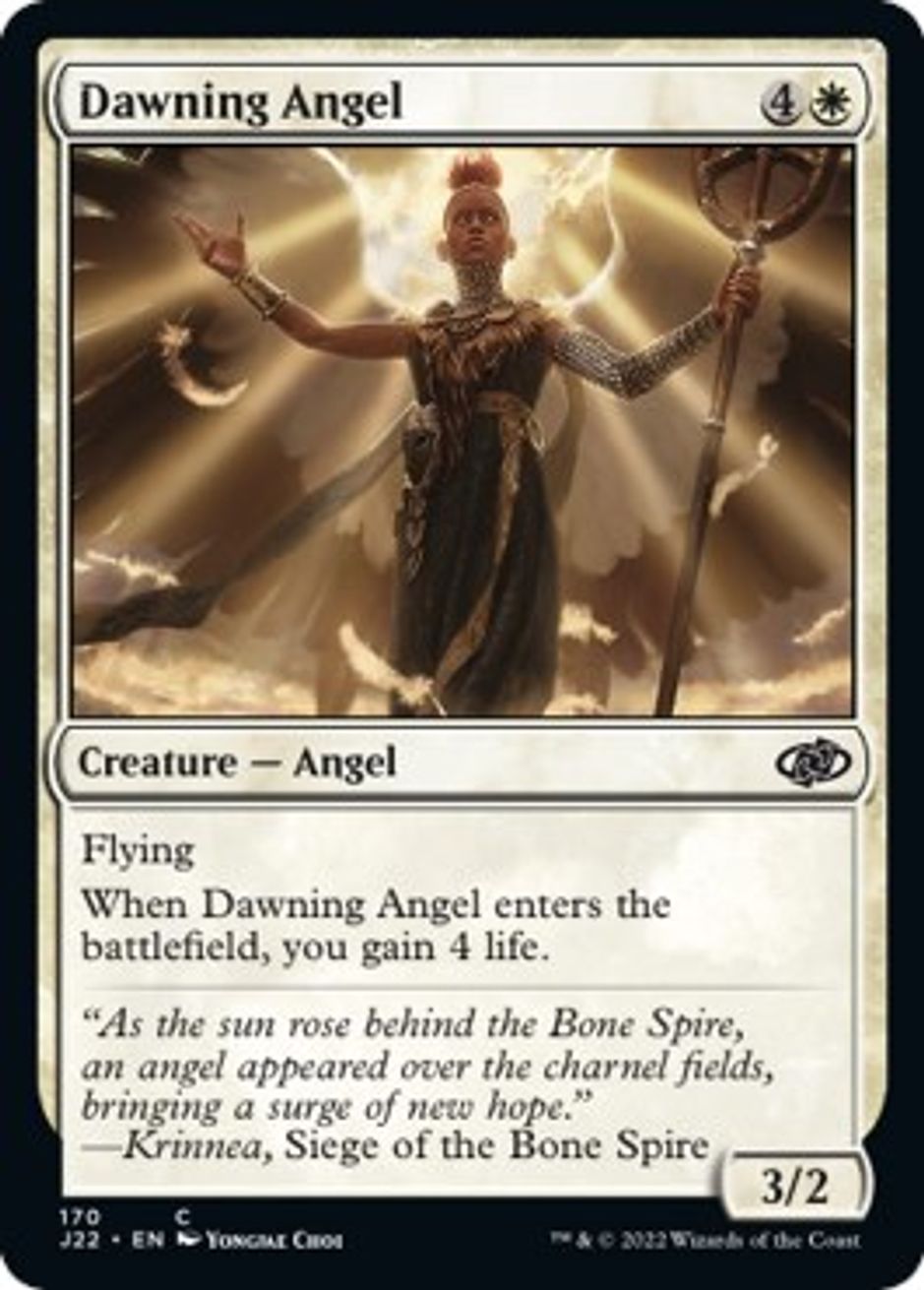 Dawning Angel - Jumpstart 2022 - Magic: The Gathering