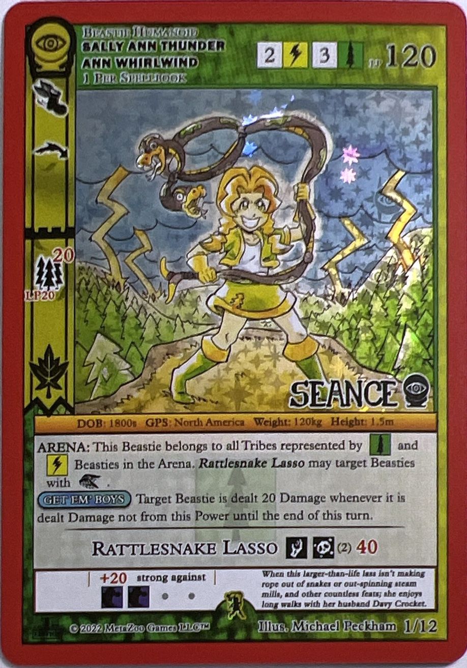 Sally Ann Thunder Ann Whirlwind - Seance: First Edition Release Event ...